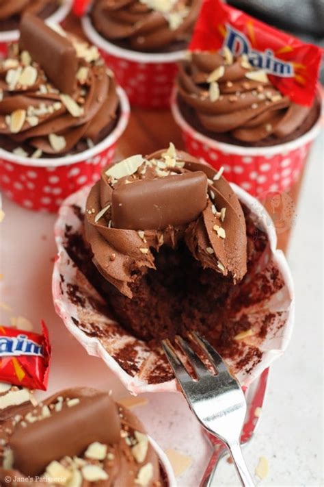 Daim Bar Cupcakes Jane S Patisserie