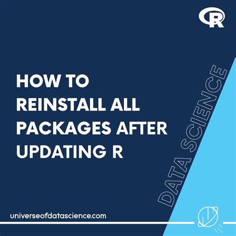reinstalling r packages after updating step by step guide
