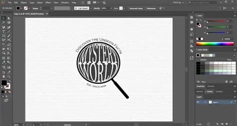 Design A Spyglass Logo In Adobe Illustrator Adobe Tutorial