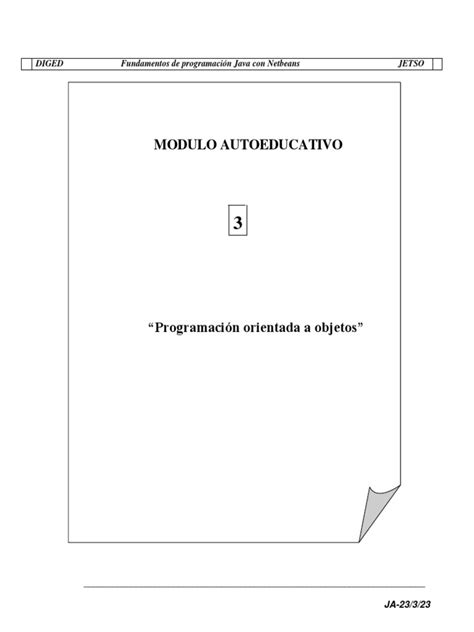 3 pdf objeto informática herencia programación orientada a