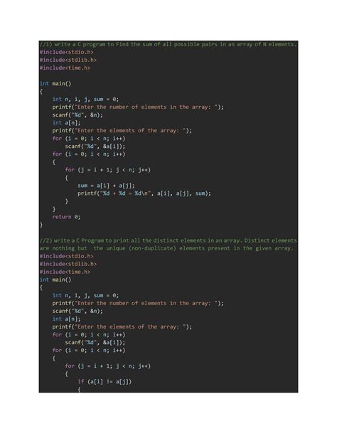 2 Lecture Notes 10 15 1 Write A C Program To Find The Sum Of All