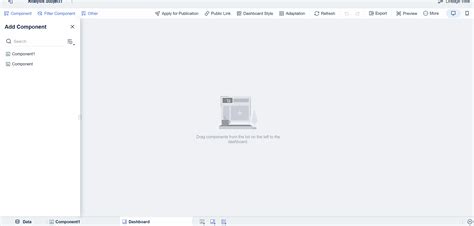 Adding Components To Dashboards FineBI Help Document