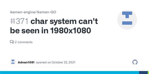 Char System Cant Be Seen In 1980x1080 · Issue 371 · Ikemen Engine