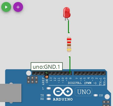 Online Arduino Simulator Blink An LED Project How To Use Wokwi Arduino Simulator