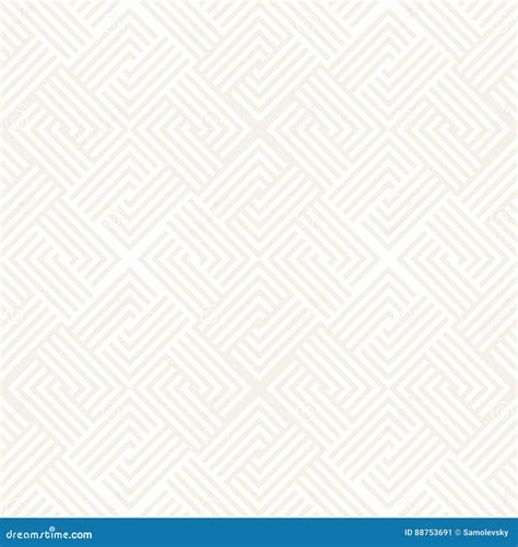 Seamless Vector Pattern Abstract Geometric Background Linear Grid Structure Stock Vector