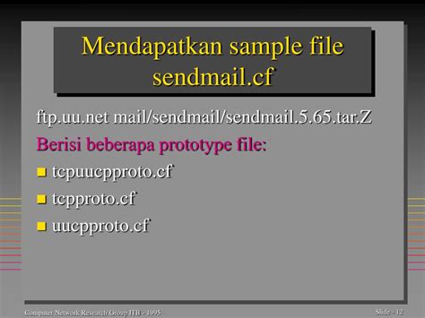 Ppt Penggunaan Sendmail Powerpoint Presentation Free Download Id4641141