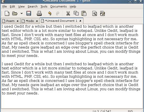 Gedit Vs Leafpad Comparison Of Two Text Editors For Ubuntu