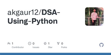 Github Akgaur12dsa Using Python