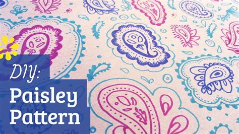 How To Draw Paisley Designs