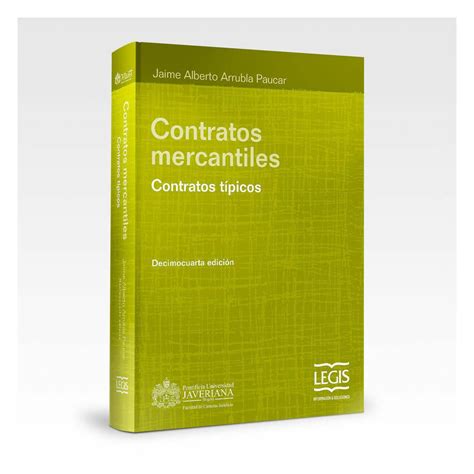 Contratos Mercantiles Contratos Tipicos Tienda Javeriana