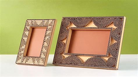 Diy Photo Frames With Cardboard Infoupdate Org