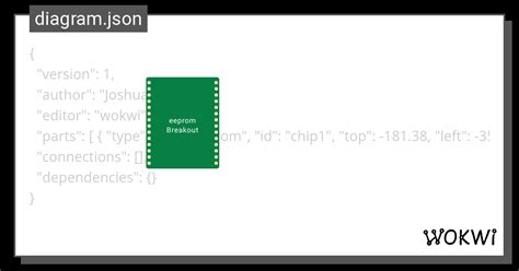 8 Bit EEPROM Wokwi ESP32 STM32 Arduino Simulator