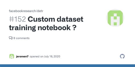 Custom Dataset Training Notebook · Issue 152 · Facebookresearchdetr