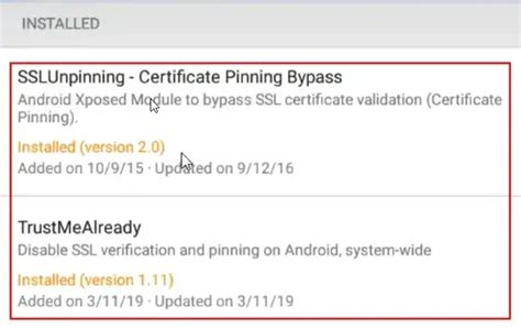 Как обойти ssl pinning в android приложениях