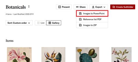 Workspace Exporting Research Materials JSTOR Support