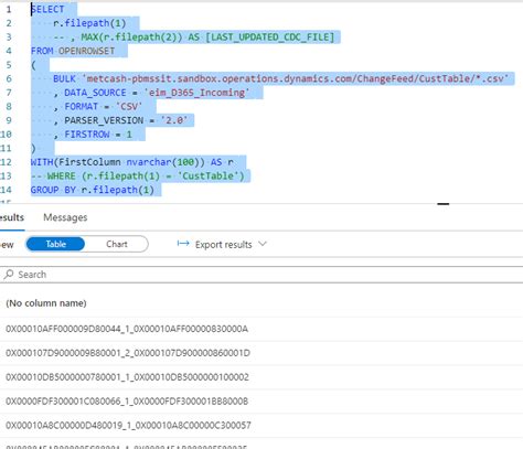 incrementalexport sql can t find last updated cdc file · issue 132 · microsoft dynamics 365