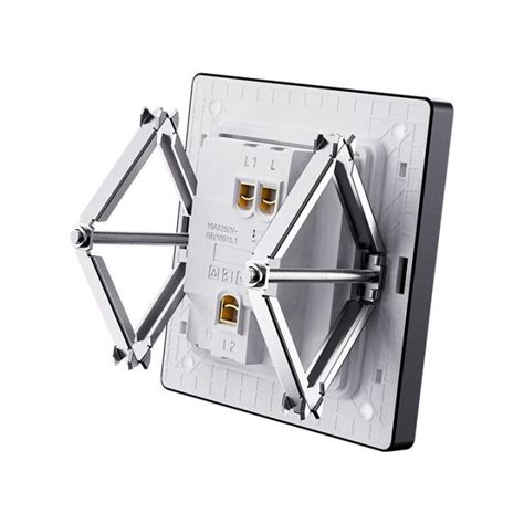 86 Type Cassette Repair Device Metal Serrated Socket Fixed Wall Switch