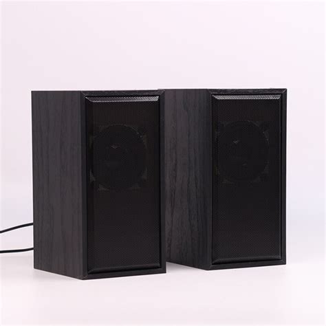 Usb Wired Wooden Computer Speakers Pieces Mini Portable Speakers Desktop Pc Computer Wired Usb