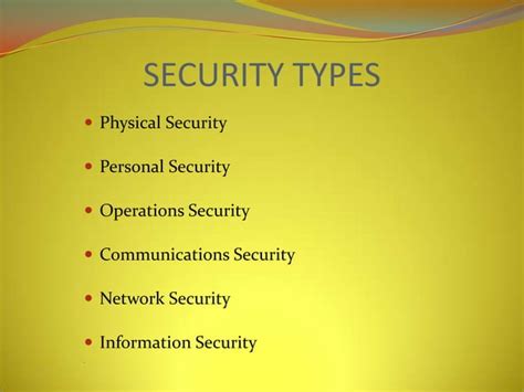 Information Security Lecture 1 Ppt Pptx Information And Network