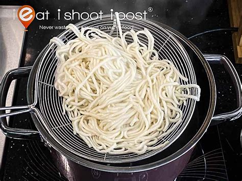 Shanghainese Scallion Oil Noodles Recipe Super Simple Super Shiok