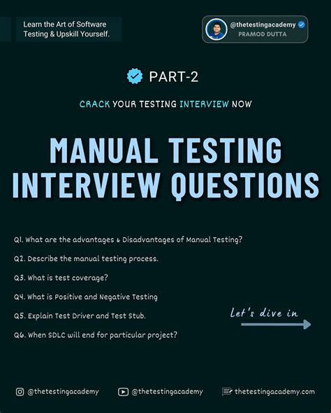 The Testing Academy Pramod Dutta Comment Word Questions And I Will