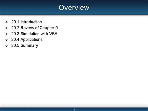 Spreadsheetbased Decision Support Systems Chapter 20 Simulation Revisited