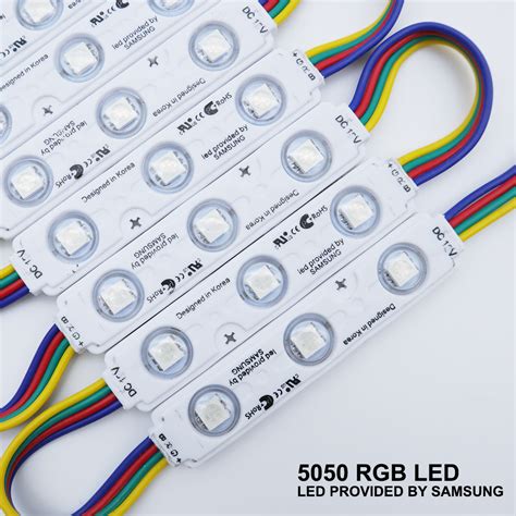 PCS DC V LED Module RGB SMD LEDs Injecti Vicedeal