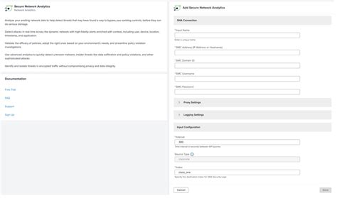 Cisco Security Cloud App For Splunk User Guide Configure Cisco
