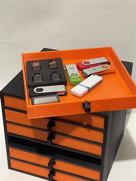 6 Drawer Storage Box By Stryker1277 Download Free Stl Model