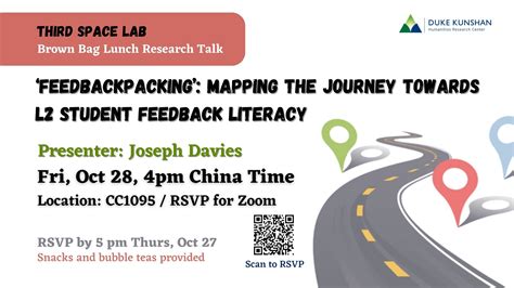 Brown Bag Lunch With Joseph Davies “feedbackpacking” Mapping The