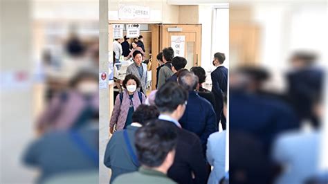 2일차 총선 사전투표율 29 돌파사상 최초 30 넘어설 듯