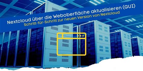 Nextcloud Update Aktualisierung über Gui Und Shell 2 Wege