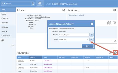 create a job with multiple phases