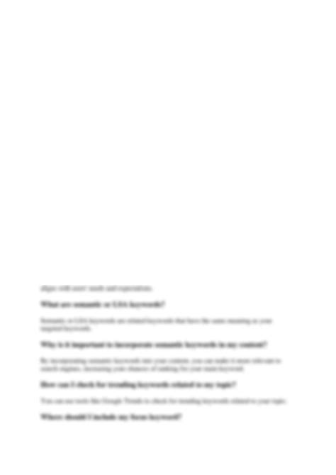 SOLUTION 20 How To Perform Keyword Research Step By Step Studypool
