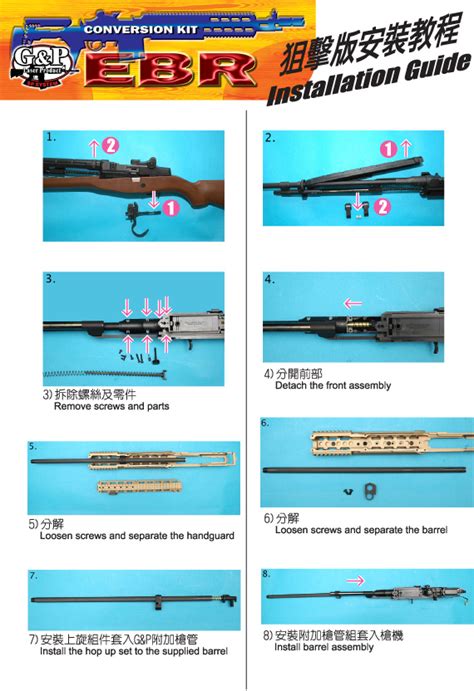 Ebr Mk14 Mod O Conversion Kit Sniper Version Installation Gp Laser Product