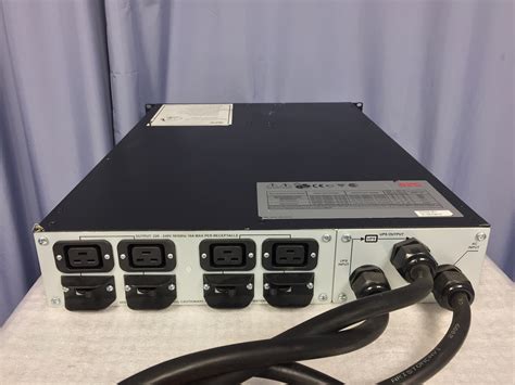 Apc Sbp6krmi2u Service Bypass Panel Auschoice