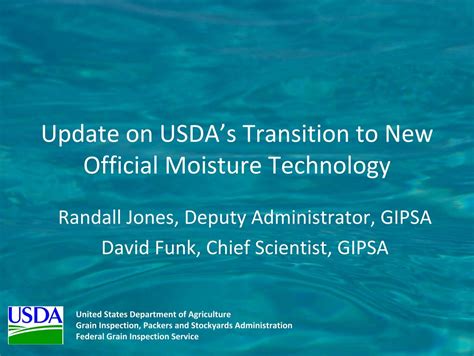 what is gipsa s unified grain moisture algorithm ugma