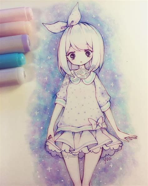 35 Drawing Anime Girl With Copic Markers