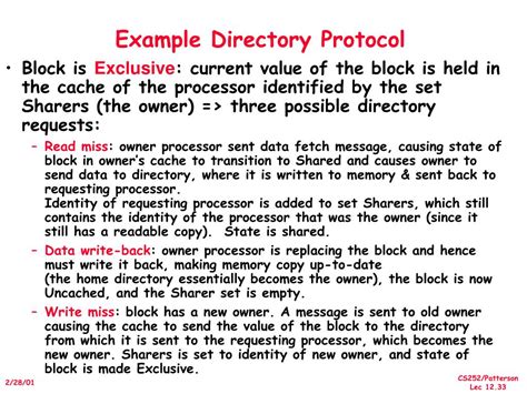 Ppt Cs252 Graduate Computer Architecture Lecture 12 Multiprocessor 2