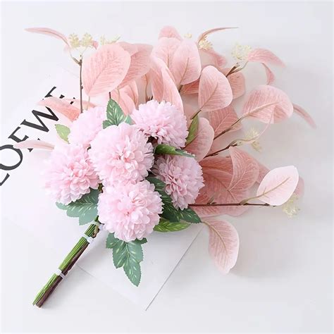 Simulation Nordic Bouquet Dining Table Chrysanthemum Ball Temu Australia