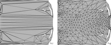 Triangulations Shown In Parameter Space Left Without Shape Download Scientific Diagram
