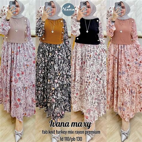 Jual Ivana Maxy By Nania Shopee Indonesia