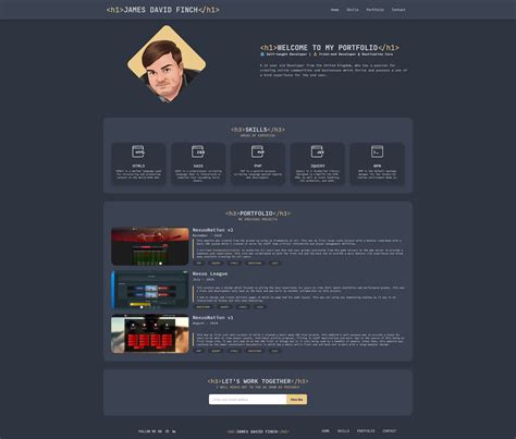 Github Jamsreposold Portfolio Old Deprecated Code For My Portfolio