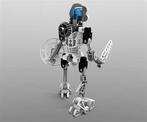 Lego Bionicle Robot Kopaka Modèle 3d 35 Lwo Dxf 3ds Obj Fbx