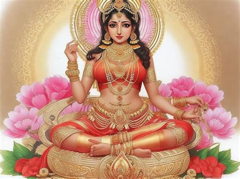 premium ai image goddess maa lakshmi