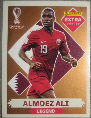 Figurita Extra Sticker Qatar Almoez Ali Mundial Qatar En Venta En Capital Federal Capital