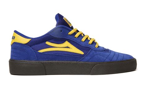 Lakai Cambridge Pacifico Blue Yellow Holistic Skateshop