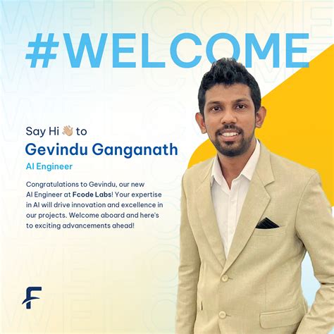 fcode labs say hello to our newest ai wizards gevindu