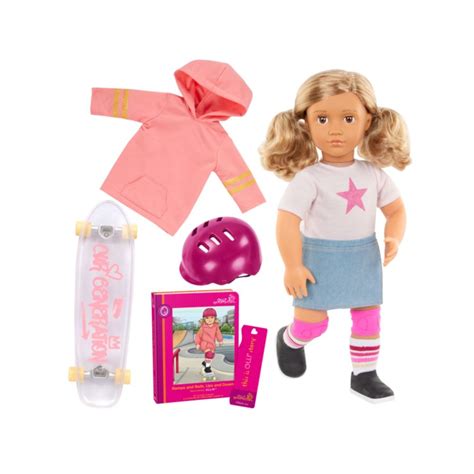 Buy Our Generation Doll Deluxe Doll Ollie With Book 18inch Blonde Our