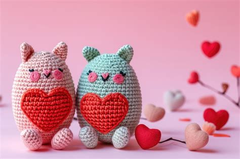 Premium Photo A Picture Of A Crocheted Cute Rat Ai Generated